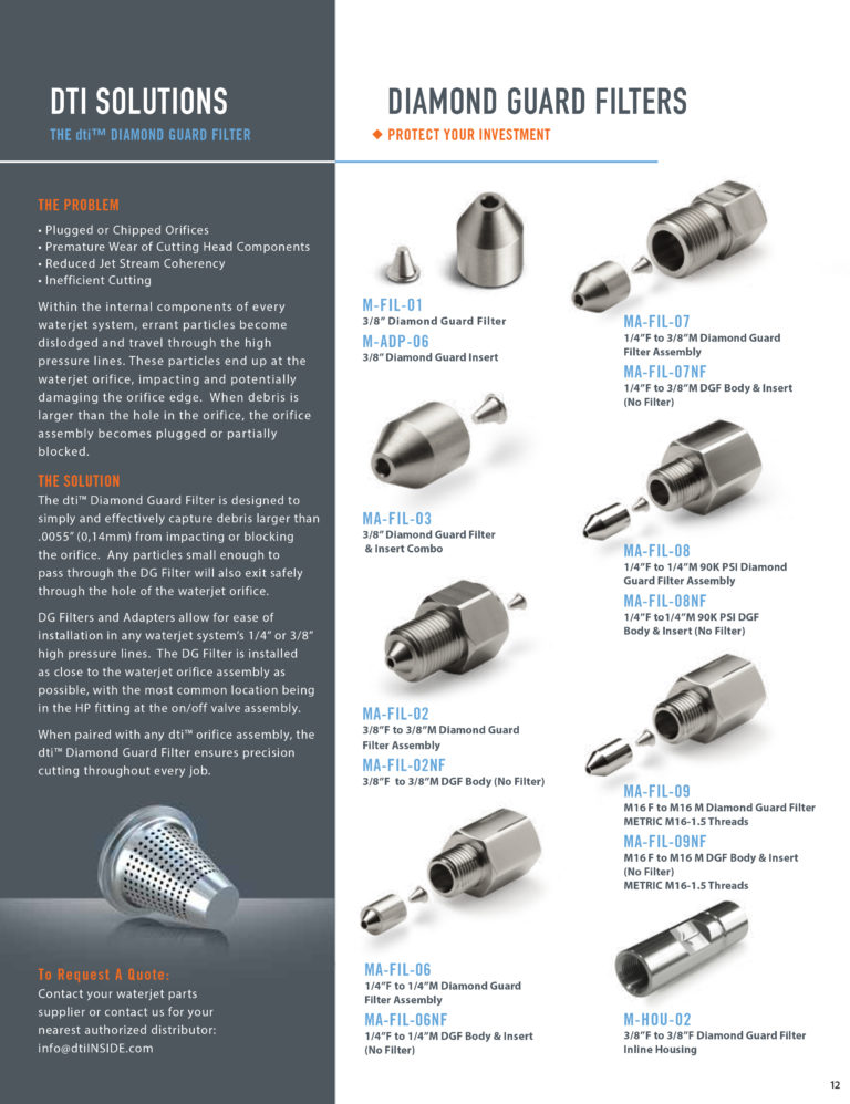 dti™ Diamond Technology Innovations - Product Resources